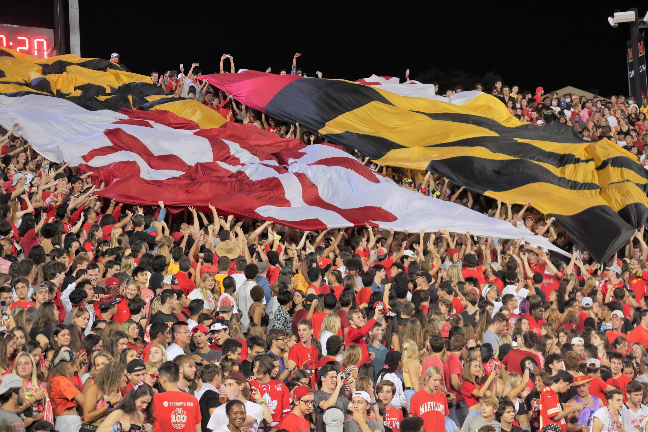 The Sights and Sounds of Maryland #Terps! This win takes them to 2-0 on ...